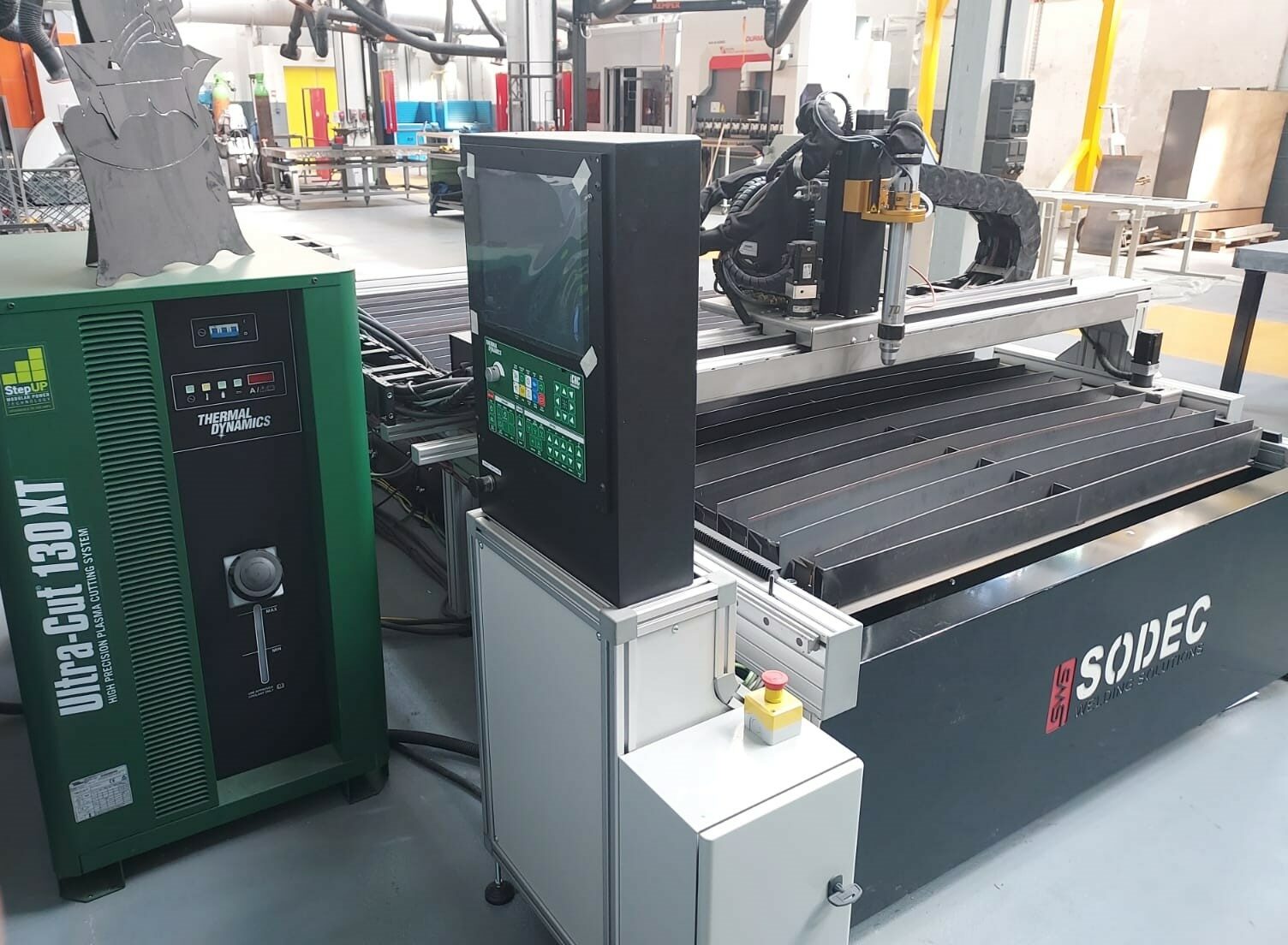 HD CNC Plasma cutting table - Sodec Welding